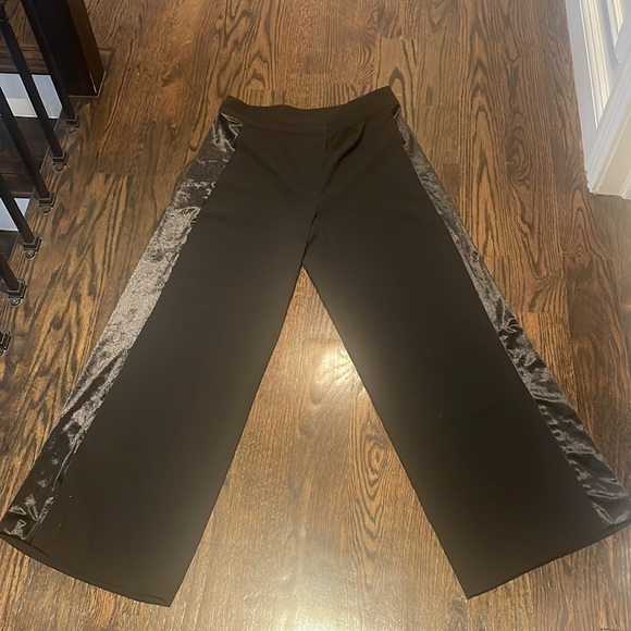 CeCe | Pants & Jumpsuits | Wide Leg Tuxedo Pants Size 4 | Poshmark